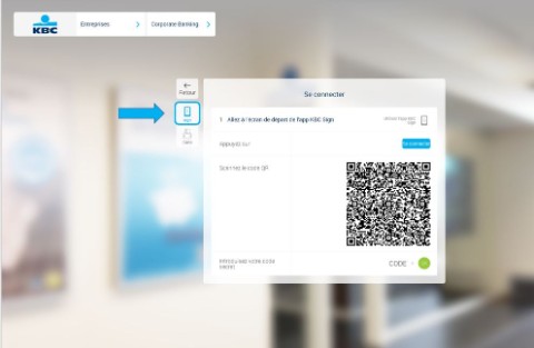 KBC Sign: connexion rapide par smartphone - Commercial Banking - KBC ...