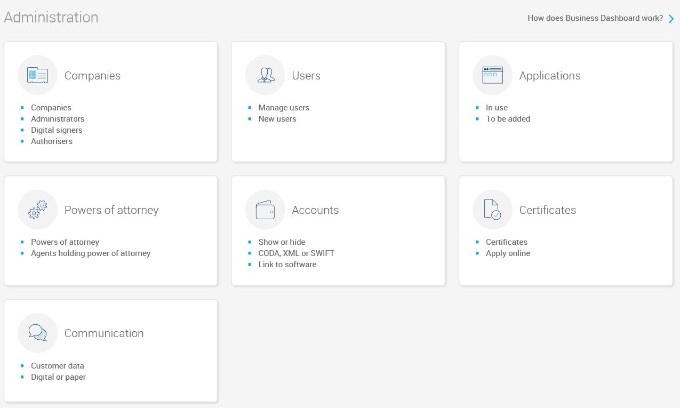Discover the administrator features in the Business Dashboard ...