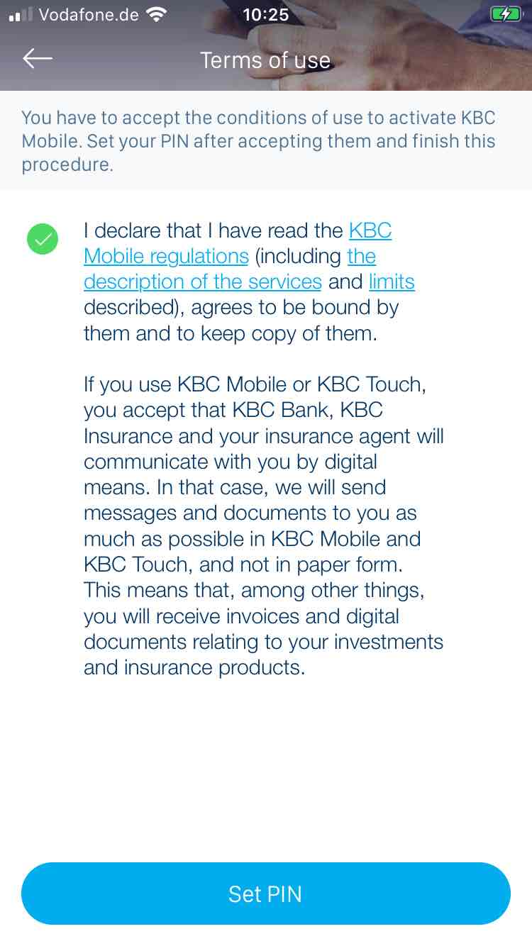 How to activate your KBC Brussels Mobile app with a card reader - KBC ...