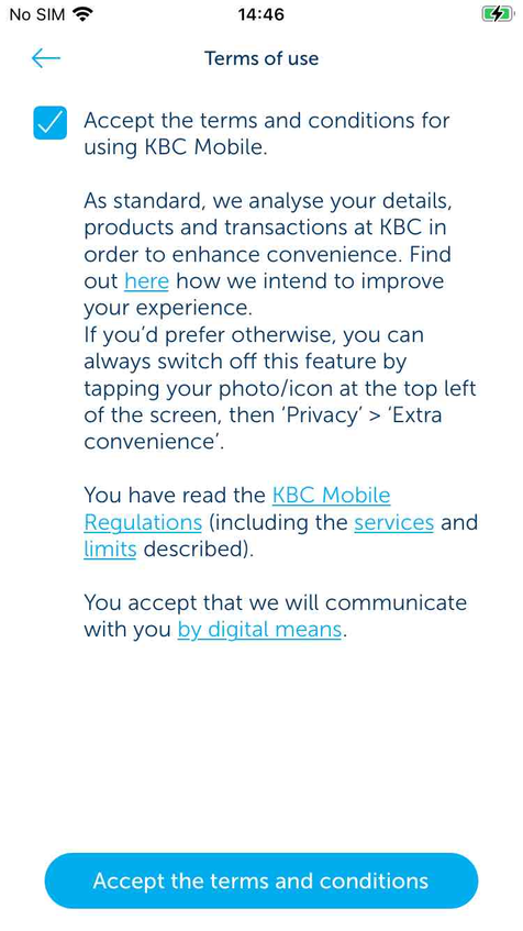 How to activate your KBC Brussels Mobile app with a card reader - KBC ...
