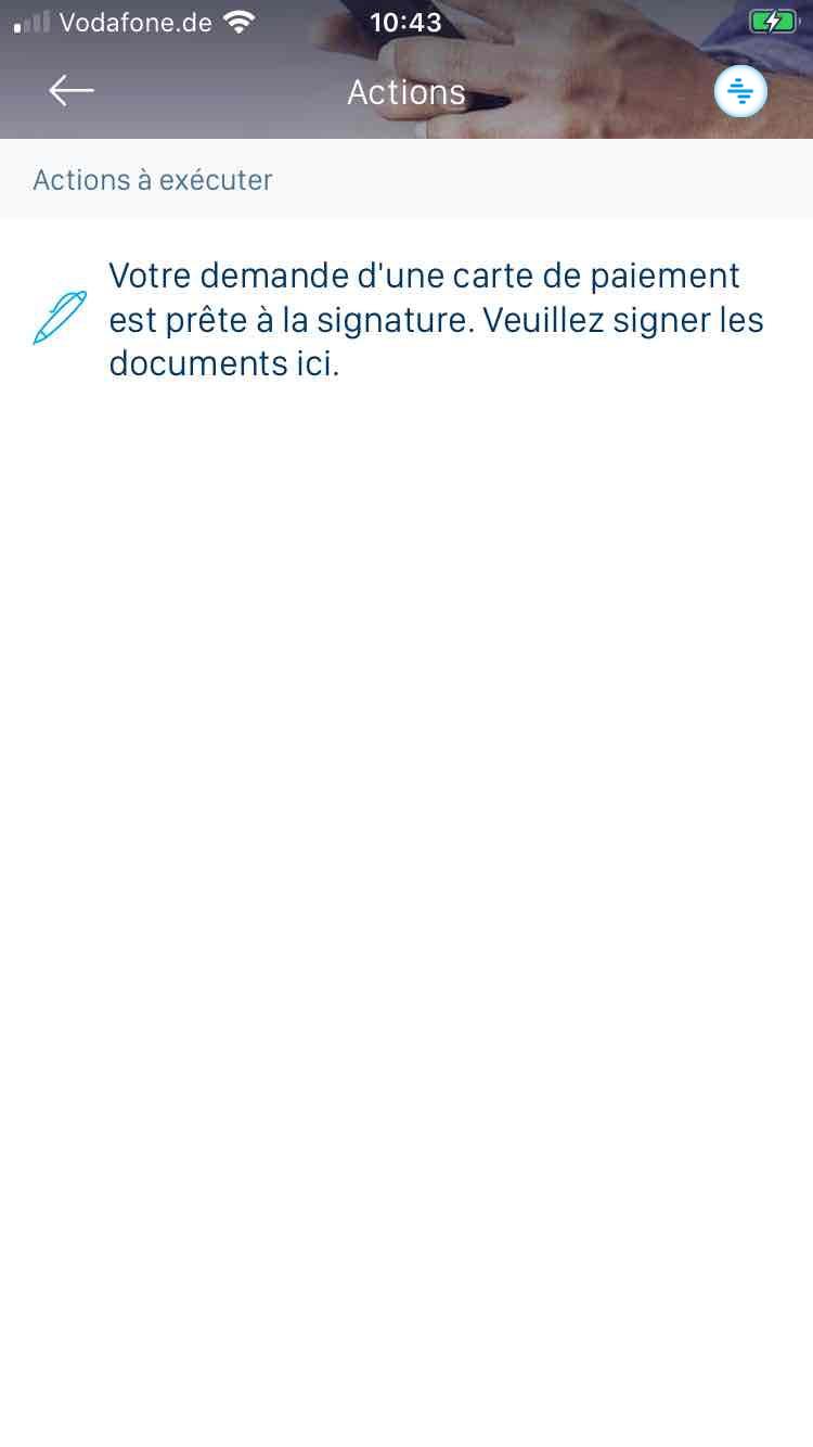 Signature de documents - CBC Banque et Assurance