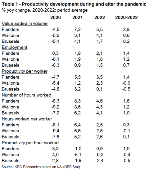 Regional economic growth in Belgium: looking back at 2024 and forecast ...