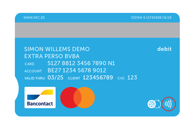 Paying by contactless card - KBC Banking & Insurance