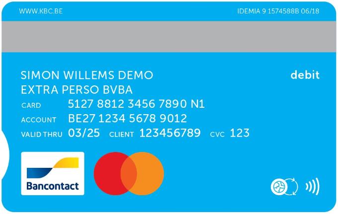 Debetkaart (bankkaart) met maximaal betaalcomfort - KBC Bank & Verzekering