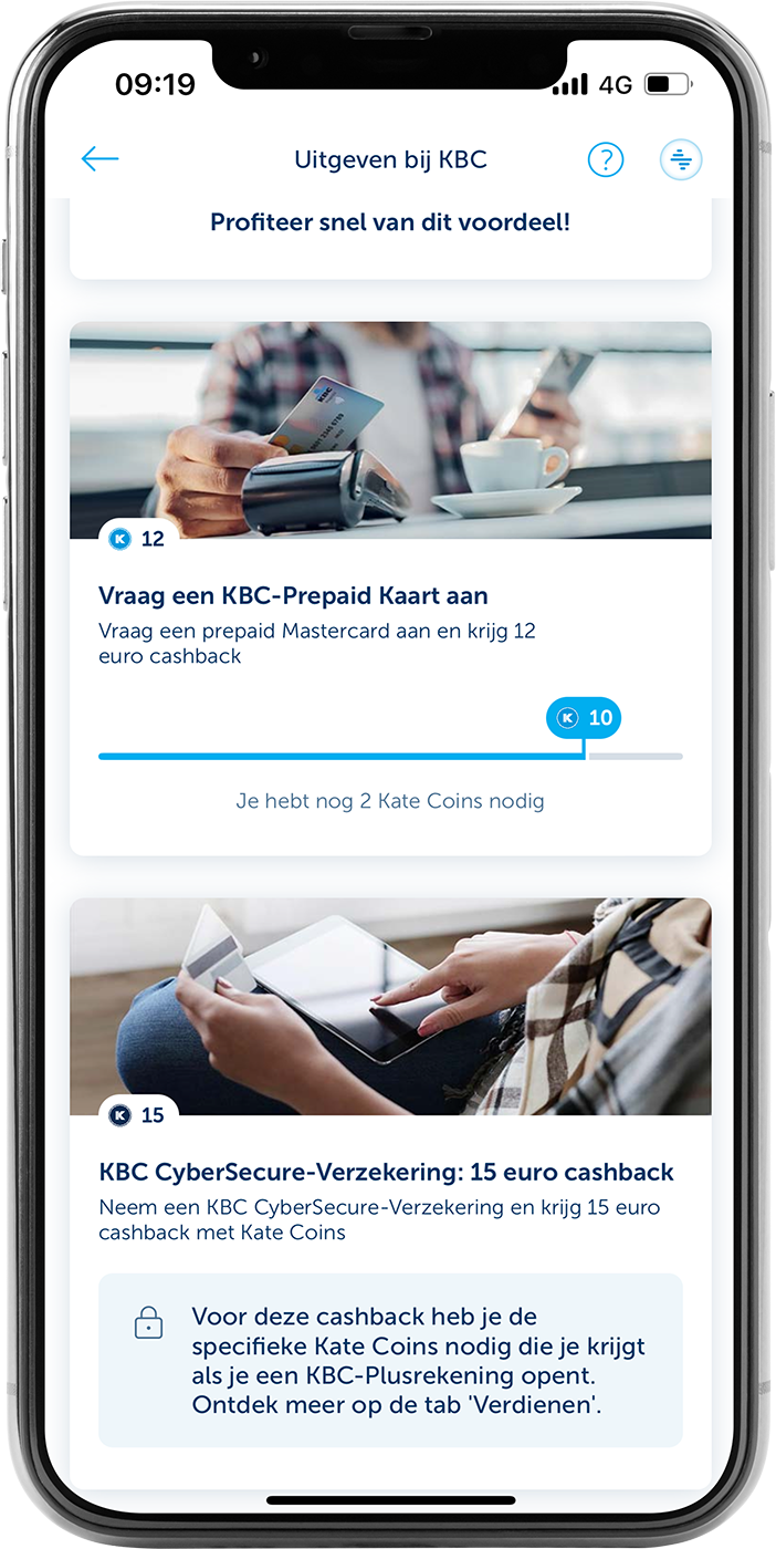 Ontdek de Kate Coin - KBC Bank & Verzekering
