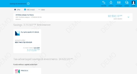 KBC Touch: online banking for PCs and tablets - KBC Banking & Insurance