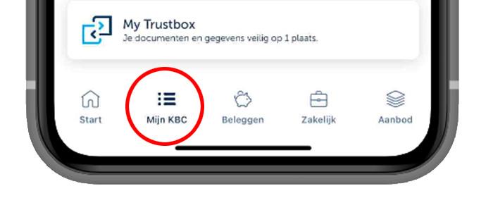 Je berichten en documenten lezen in KBC Mobile - KBC Bank & Verzekering